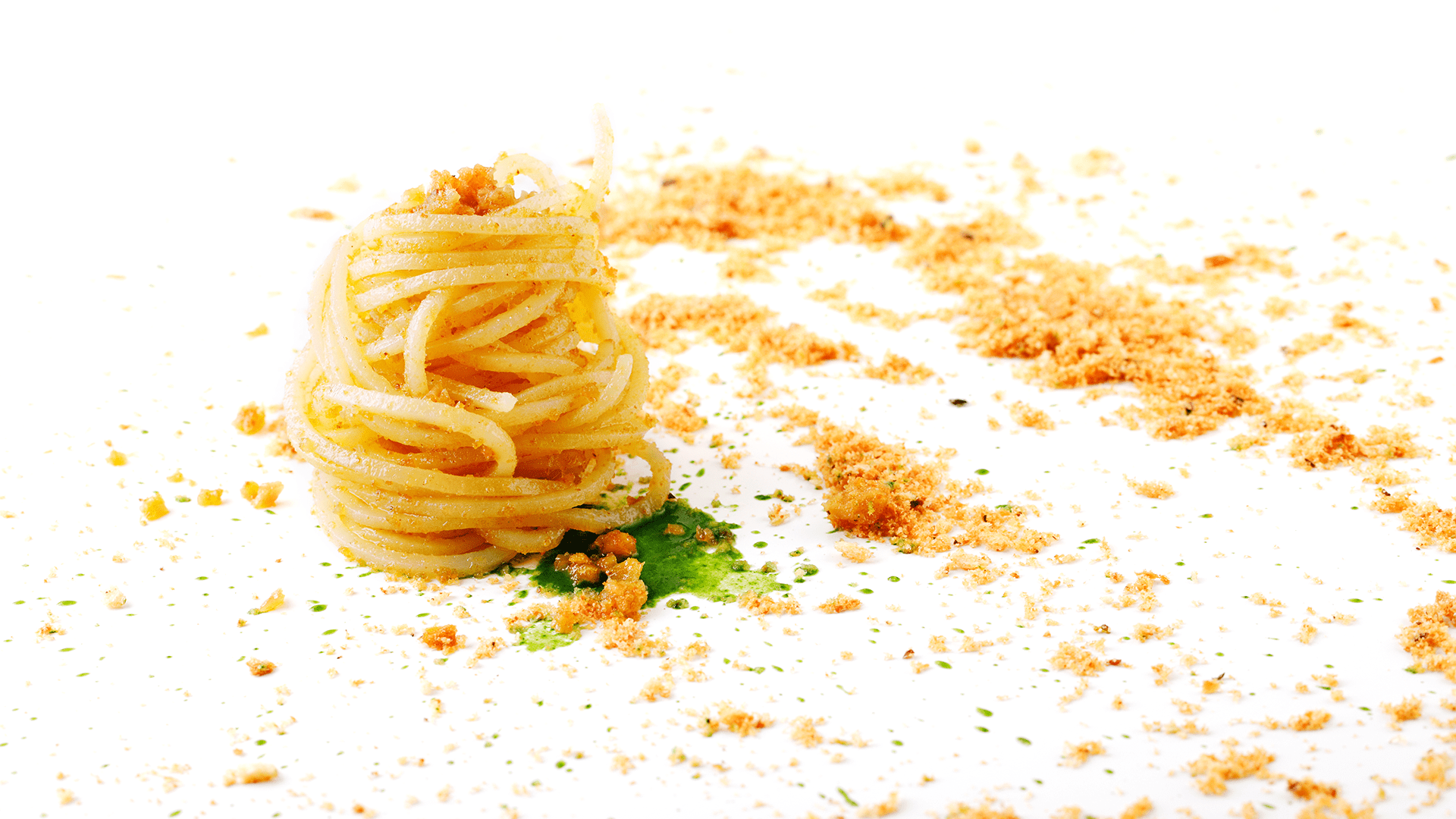 Potato “Spaghetti” with Aromatic Bread - FelsineoVeg
